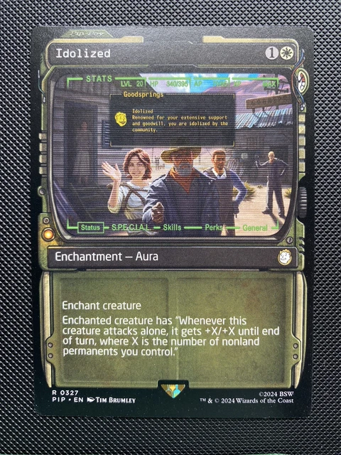MAGIC THE GATHERING: Idolized (Showcase) - Universes Beyond: Fallout ...