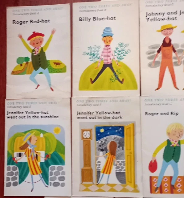 VINTAGE SET OF One Two Three & Away Books Set Of 12 70s 80s Ed Rodger ...