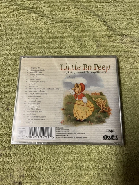 LITTLE BO PEEP...23 Songs, Stories & Nursery Thymes Cd New $10.00 ...