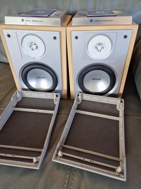 PHILIPS WOOX TECHNOLOGY Bookshelf speakers FWB-MC70/01 19.99p start ...
