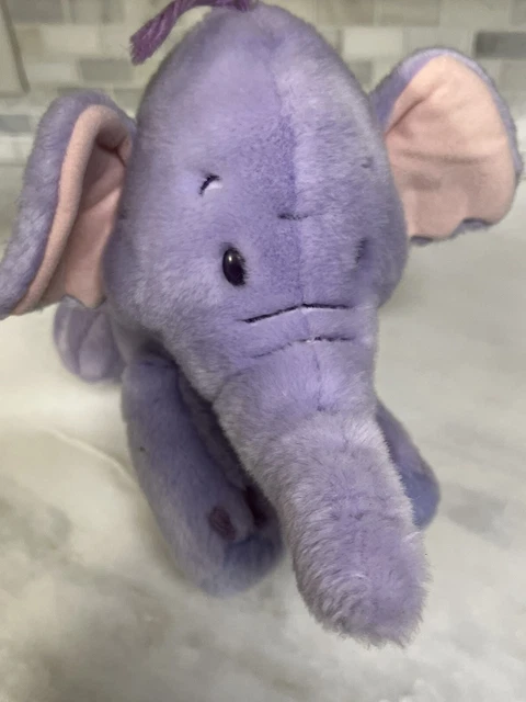 DISNEY STORE EXCLUSIVE Lumpy Heffalump Purple Elephant Plush Winnie the ...