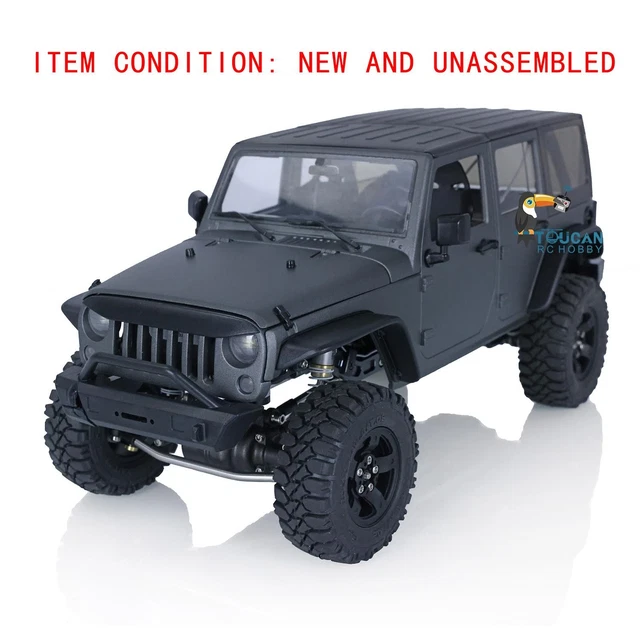 CAPO CUB2 DIY 1/18 Metal Chassis Crawler RC Car KIT 2 Speed Gearbox ...