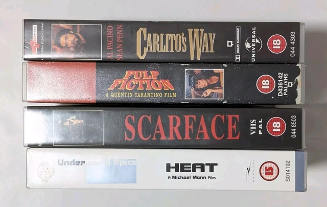 VHS BUNDLE - Iconic Gangster Classics - 4x Tapes £19.99 - PicClick UK