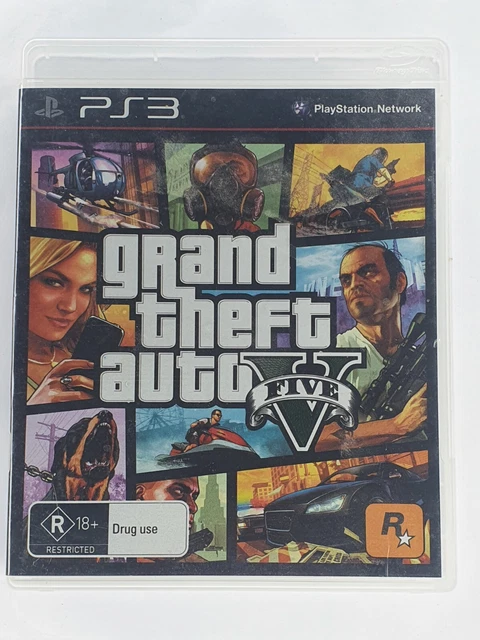 GRAND THEFT AUTO V Sony Playstation 3 Ps3 VGC $13.50 - PicClick AU