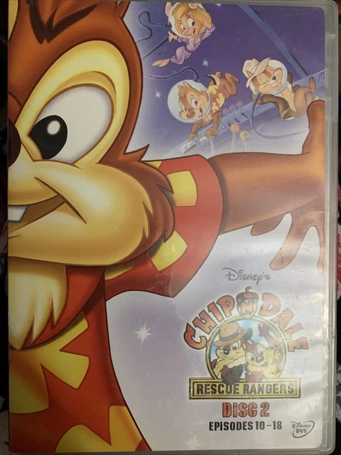 DISNEY’S CHIP AND Dale: Rescue Rangers dvd Disc 2- Episodes 10-18 #71 £ ...