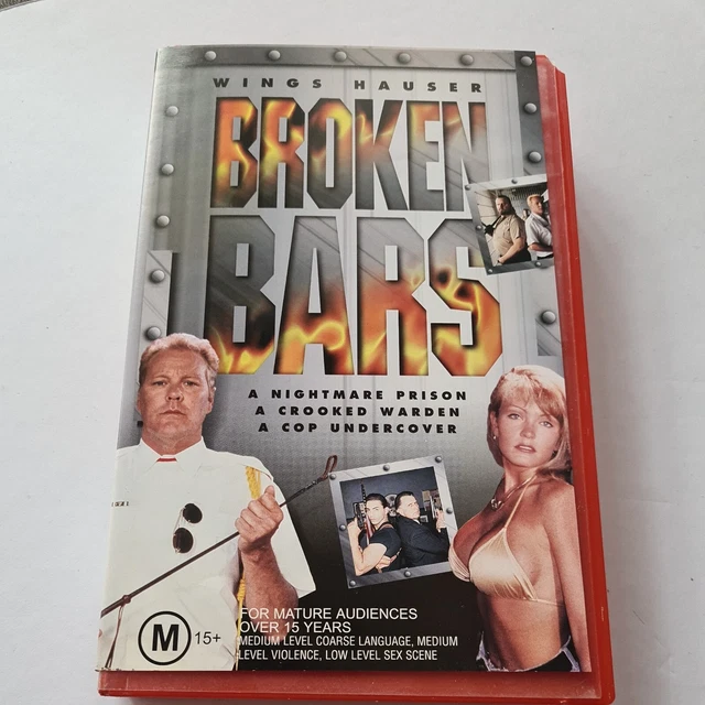 BROKEN BARS 1995 Prison Movie Wings Hauser Peacock VHS Video Big Box Ex-RENTAL £10.35 - PicClick UK