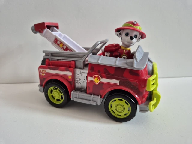 PAW PATROL JUNGLE Rescue Marshall Vehicle And Figure £10.08 - PicClick UK