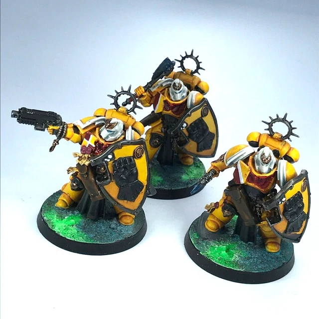 IMPERIAL FIST PRIMARIS with Shields Space Marine Forgeworld Warhammer ...