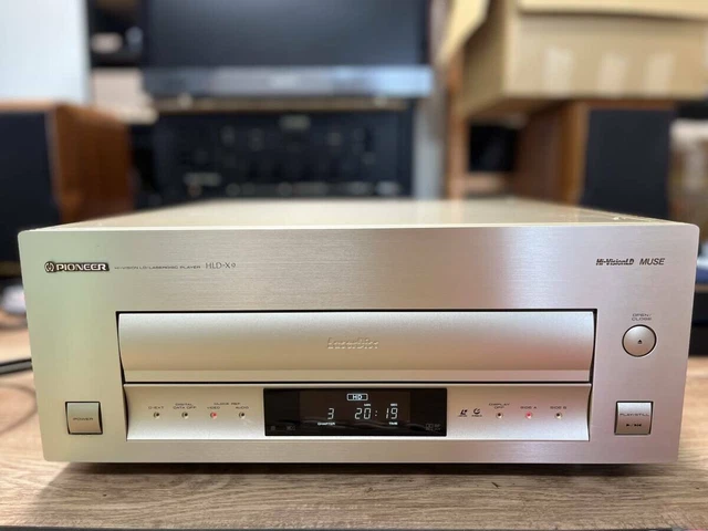 PIONEER HLD-X9 HI-VISION LD Muse Gold Laser Disc Player £1,817.01 ...