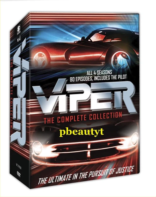 VIPER COMPLETE TV Series Collection (14-DVD Set,Seasons 1 2 3 4,80 Ep ...