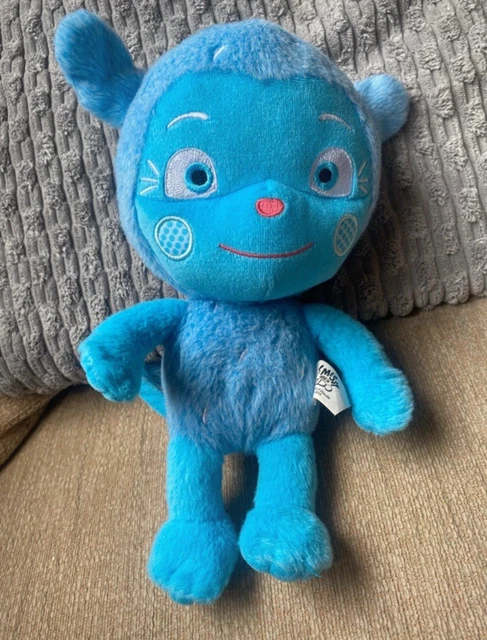 MESSY GOES TO Okido Talking Plush Soft Toy CBeebies Rare Blue Monster ...