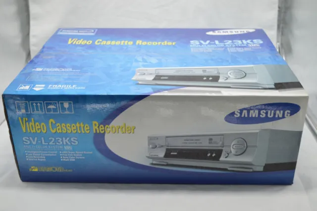 MAGNÉTOSCOPE LECTEUR CASSETTE enregistreur recorder VHS K7 SAMSUNG ...