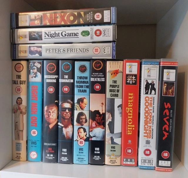 VHS RETAIL RELEASE Virgin Entertainment in Video Sci-Fi Action Comedy ...