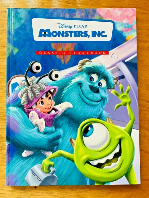 MONSTERS INC DISNEY Pixar Classic Storybook Big Hardcover Book ...