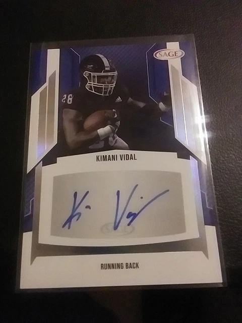 KIMANI VIDAL 2024 SAGE HIGH SERIES SILBER ROOKIE AUTO #A-KV LOS ANGELES ...