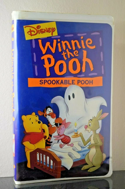 DISNEY WINNIE THE Pooh Spookable Pooh VHS Tape £12.02 - PicClick UK
