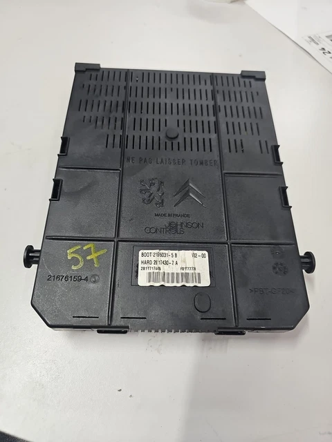 CITROEN C4 GRANDE Picasso Bsi Control Module Fuse Box 9661940080 Tested ...