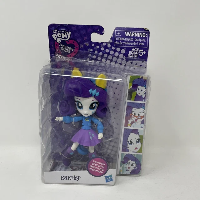 MY LITTLE PONY Equestria Girls Mini Rarity Posable Figure Doll Hasbro £24.41 - PicClick UK