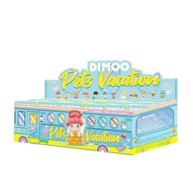 POPMART DIMOO PETS Vacation Series Play with Animal (Set 12) Confirmed ...