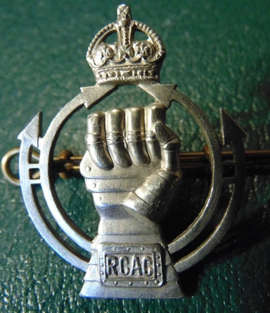 WW2 CANADA RCAC Canadian Armed Forces Armored ARMOURED tank CORPS cap ...