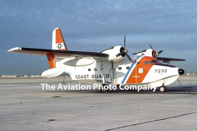 US COAST GUARD Grumman HU-16E Albatross CG7232 (1977) Photograph EUR 1 ...