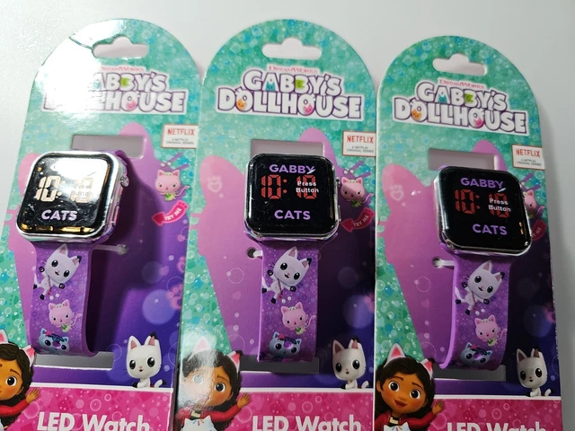 DREAMWORKS GABBY'S DOLLHOUSE LED WATCH X3 New £20.00 - PicClick UK