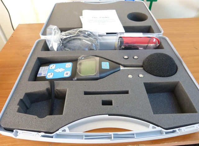 CASELLA CEL 430 sound meter phonometer fonometro NO calibrator. EUR 410 ...