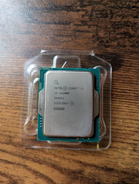 INTEL CORE I3-14100F Raptor Lake LGA 1700 Processor £73.51 - PicClick UK