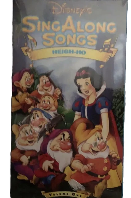 DISNEYS SING ALONG Songs - Snow White: Heigh-Ho (VHS, 1994)BRAND NEW ...