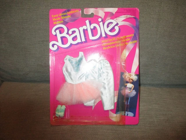 RARE! TENUE &MA PREMIERE BARBIE MODE MINUTE - MY FIRST" Mattel 1988 - Ref. 1867 EUR 18,95 ...