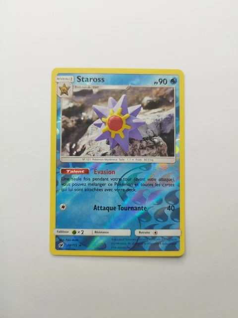 CARTE POKÉMON - Staross Reverse - 16/111 - SL04 - Invasion Carmin EUR 2,00 - PicClick FR