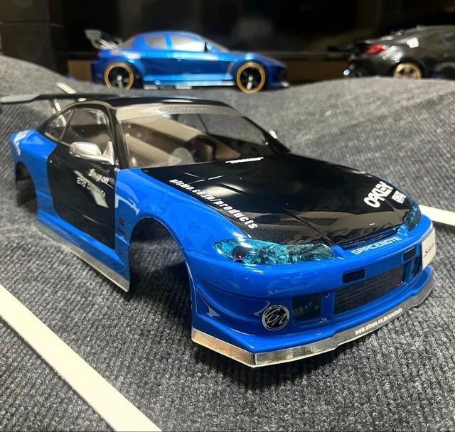 TAMIYA 1/10 NISSAN Silvia S15 RC Drift Body Only Painted 257mm £154.24 ...
