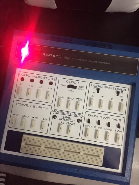 VINTAGE HEATHKIT MODEL eT-3200A Microcomputer Learning System - $43.99 ...