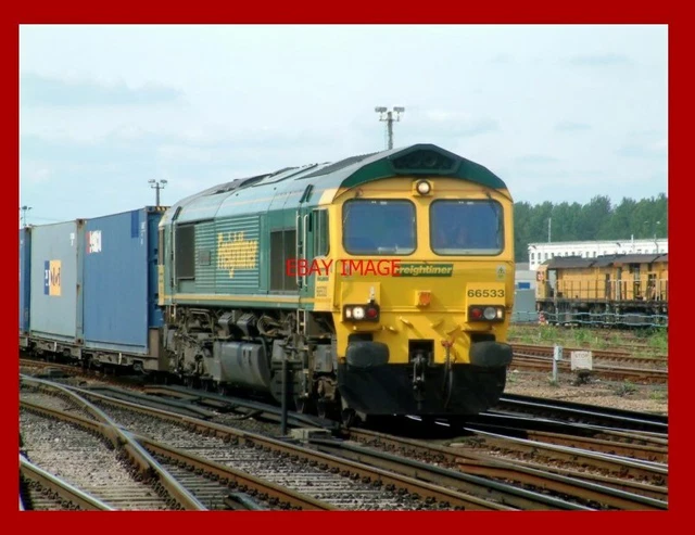 PHOTO CLASS 66 Loco No 66533 £1.65 - PicClick UK