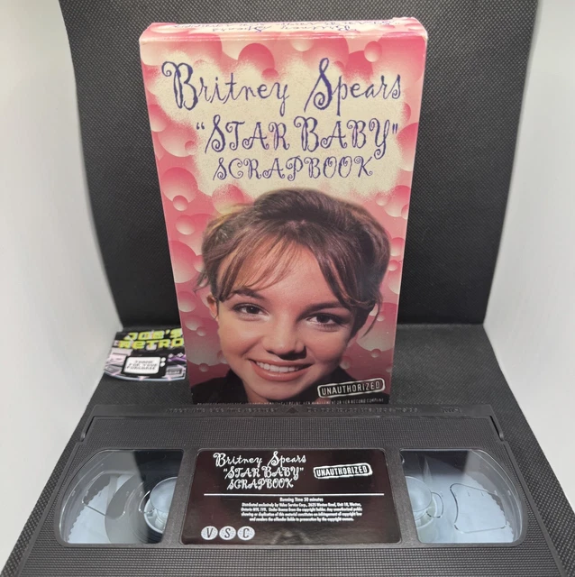 VHS BRITNEY SPEARS Star Baby Scrapbook RARE VSC $6.99 - PicClick CA