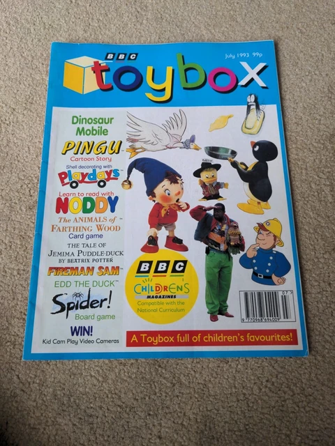TOYBOX BBC COMICS Magazine July 1993 £21.00 - PicClick UK
