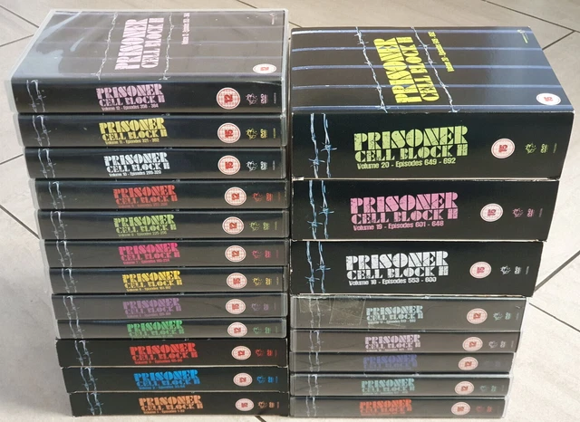 PRISONER CELL BLOCK H The Complete Series Volumes 1-20 DVD Box Sets PAL ...