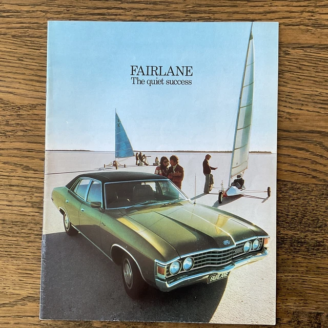 1973 FORD FAIRLANE Zg 500 Custom Australia Brochure EUR 30,54 - PicClick FR