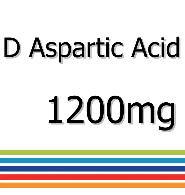 D ASPARTIC ACID 1200mg x 360 Tablets - Bone Density £15.70 - PicClick UK