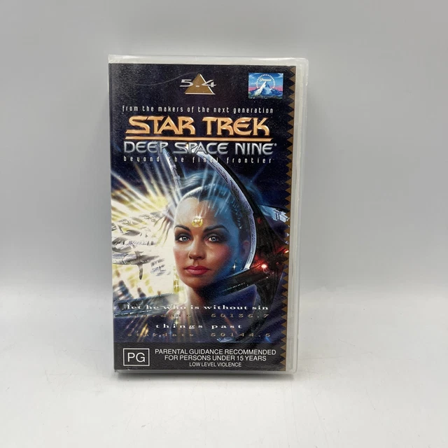 STAR TREK DEEP Space Nine Vintage VHS Tape TAPE IS SEALED $12.99 ...