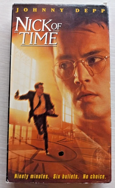 NICK OF TIME (VHS, 1996,Paramount) Johnny Depp Christopher Walken £5.31 ...