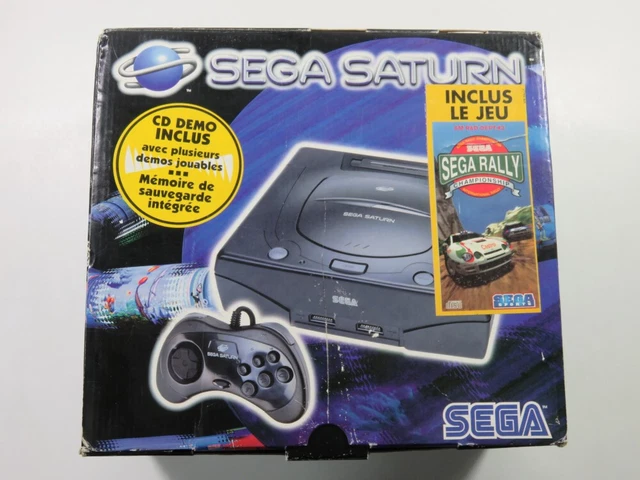 CONSOLE SEGA SATURN (2Nd Model) Pack Sega Rally Pal-Euro (Boite Sans ...