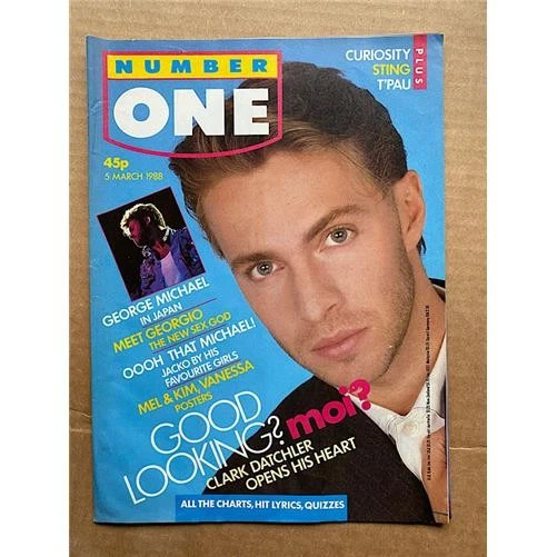 JOHNNY HATES JAZZ No.1 Magazine March 5 1988 Clark Datchler Cover With ...