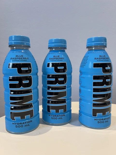 PRIME HYDRATION ENERGY Drink Blue Raspberry KSI & LOGAN PAUL **one ...