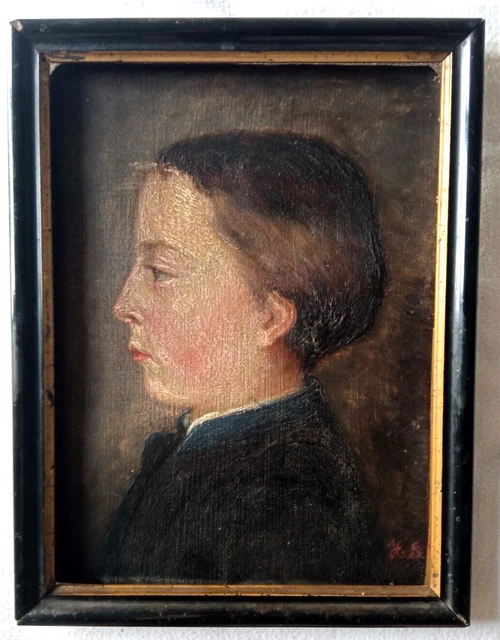 TABLEAU ANCIEN XIX Eme Hsc Portrait Profil D'un Enfant Jeune Garçon EUR ... TABLEAU ANCIEN XIX Eme Hsc Portrait Profil D'un Enfant Jeune Garçon EUR ...