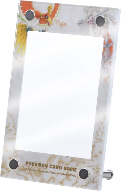 POKEMON HO-OH & RESHIRAM Display Frame Japanese Center Sealed Card Game ...