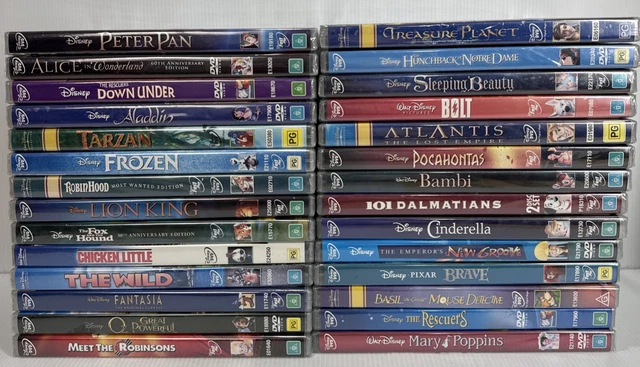 DISNEY DVD COLLECTION Movie Animated Bundle X28 All Brand New & Sealed ...