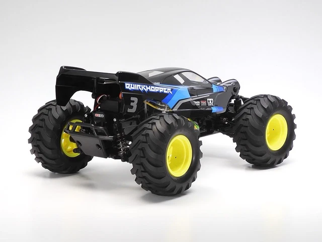 TAMIYA 1/10 SCALE R/C 4WD OFF ROAD CAR QUIRKHOPPER (GF-02 CHASSIS ...