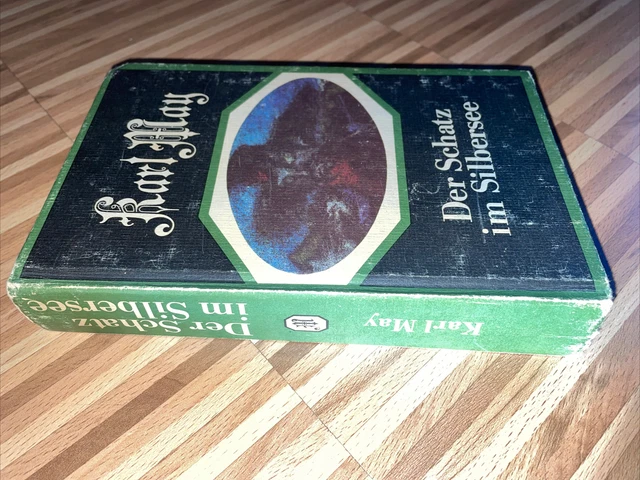 BUCH KARL MAY/DER Schatz im Silbersee/gebraucht/1984/Verlag Neues Leben ...