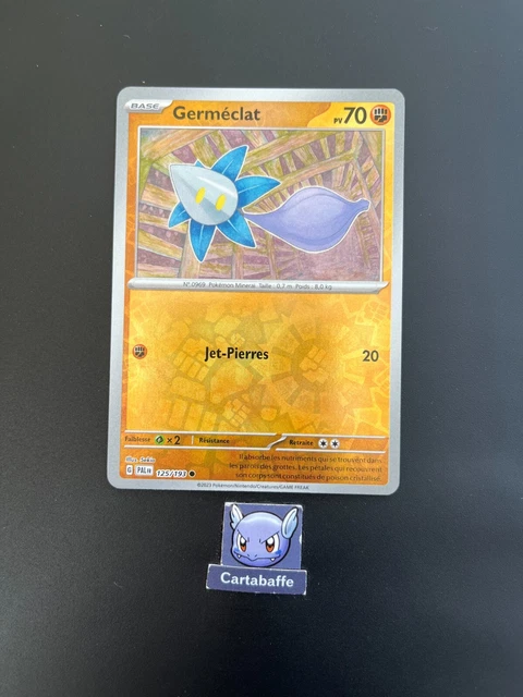 CARTE POKÉMON GERMÉCLAT 125/193 Reverse EV2 Evolutions à Paldea NEUF ...